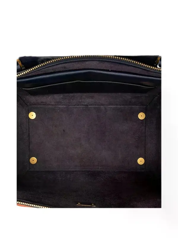 Celine 2014 Mini Bicolor Smooth Calfskin Belt Bag Satchel