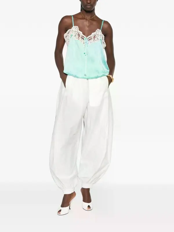 Chloé Lace-trimmed V-neck Camisole