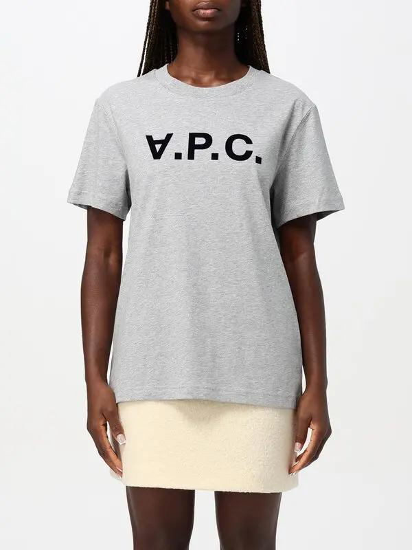 A.p.c. Logo T-shirt - Grey