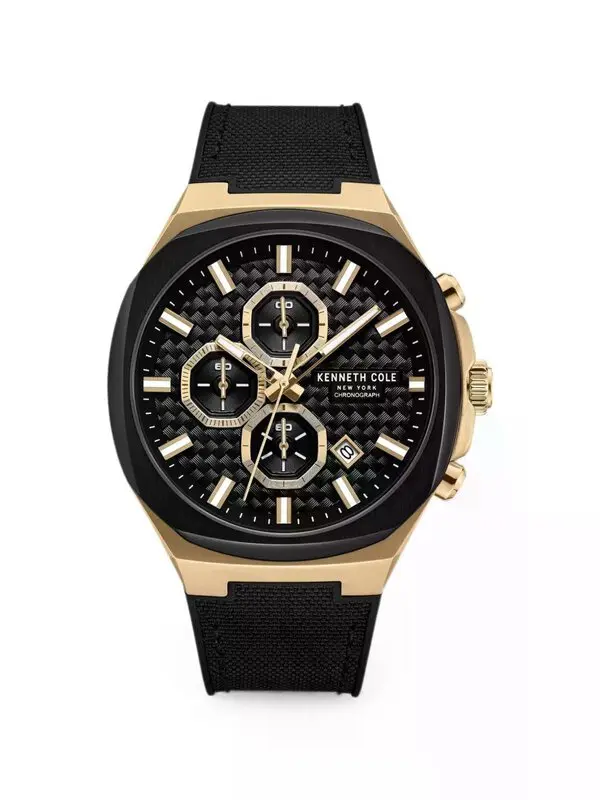 KENNETH COLE Round-face .5mm Watch