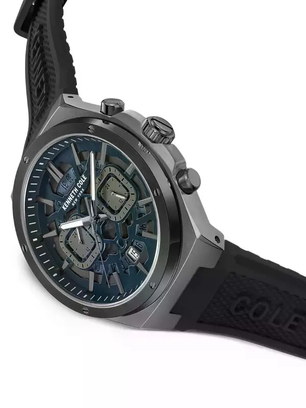 KENNETH COLE Skeleton-dial .5mm Watch