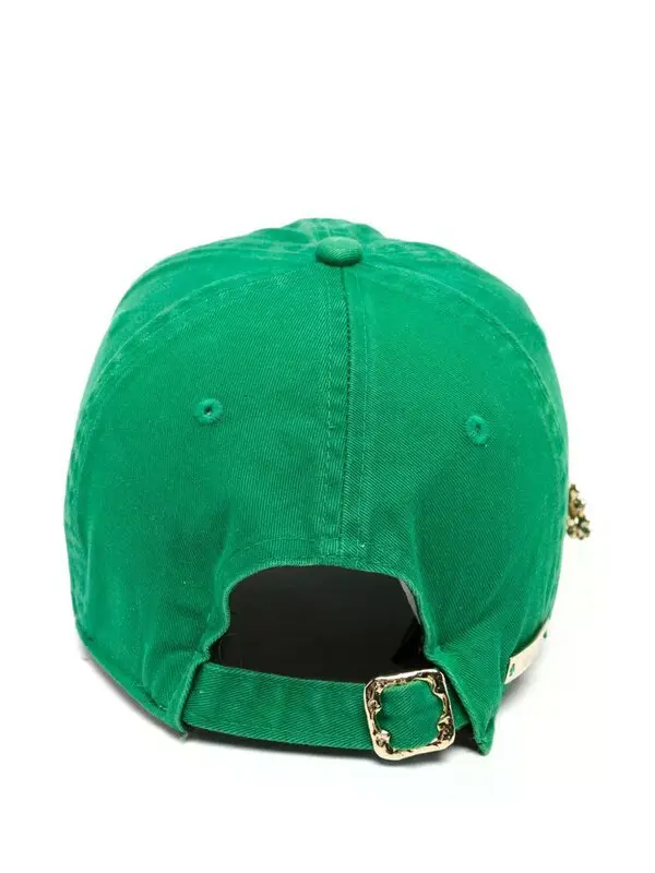 ANOTHER CHANCE Embellished Logo-embroidered Baseball Cap