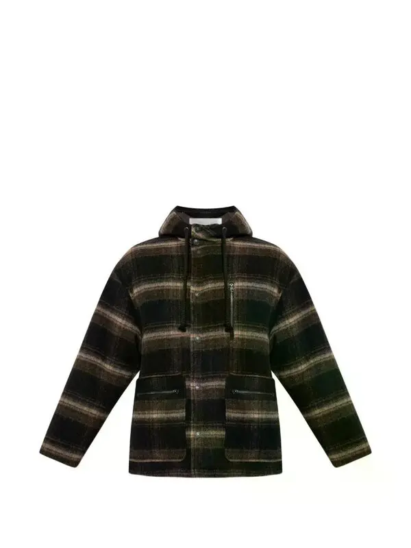MARANT Kiril Checkered Hooded Jacket