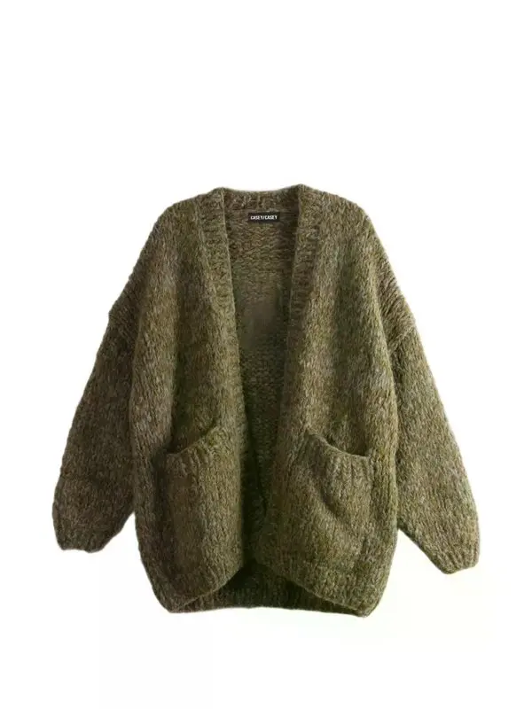 CASEY CASEY Elsa Chunky Knit Cardigan - Green