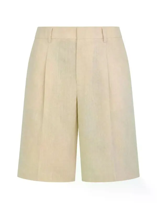 Nn07 Kay Pleated-detail Tailored Shorts