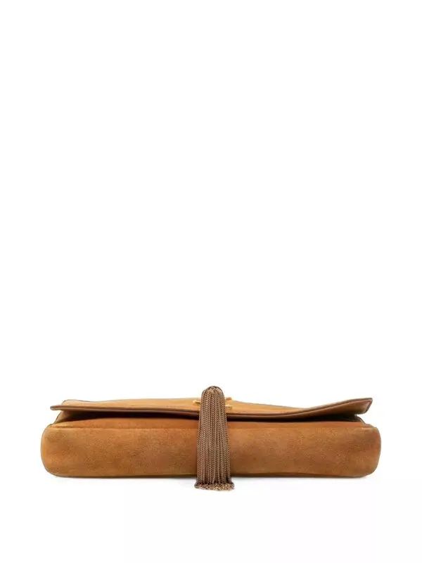Saint Laurent Suede Monogram Kate 99 Tassel Bag
