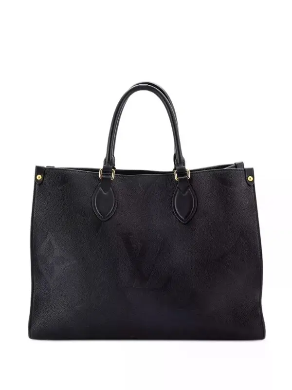 LOUIS VUITTON Onthego Monogram Empreinte Giant Mm Tote Bag - Black