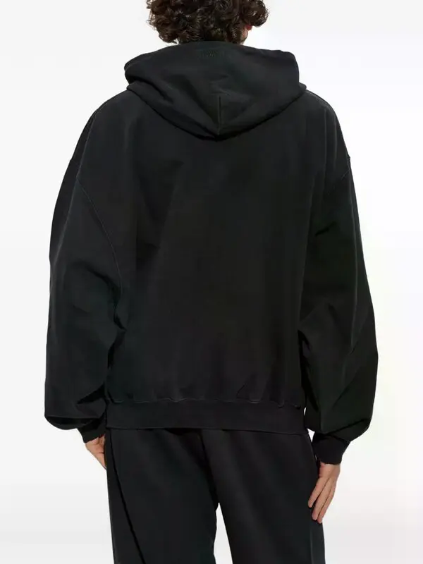 Vetements Graphic-print Zip-up Hoodie