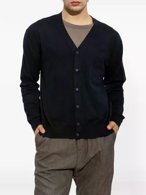 Paul & Shark V-neck Wool Cardigan