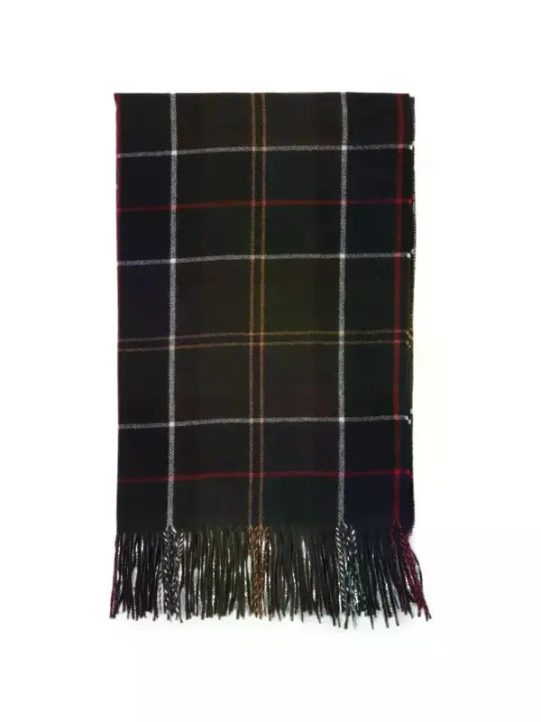 Barbour Stanway Tartan Wrap Scarf