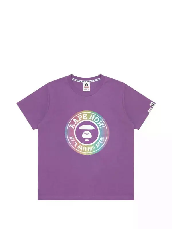 AAPE BY *A BATHING APE Moonface Gradient-print T-shirt