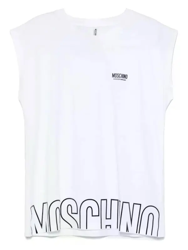 Moschino Logo-print T-shirt - White