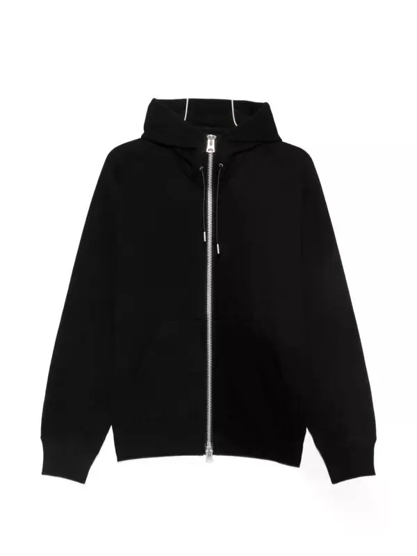 Sacai Zip-up Drawstring Hoodie