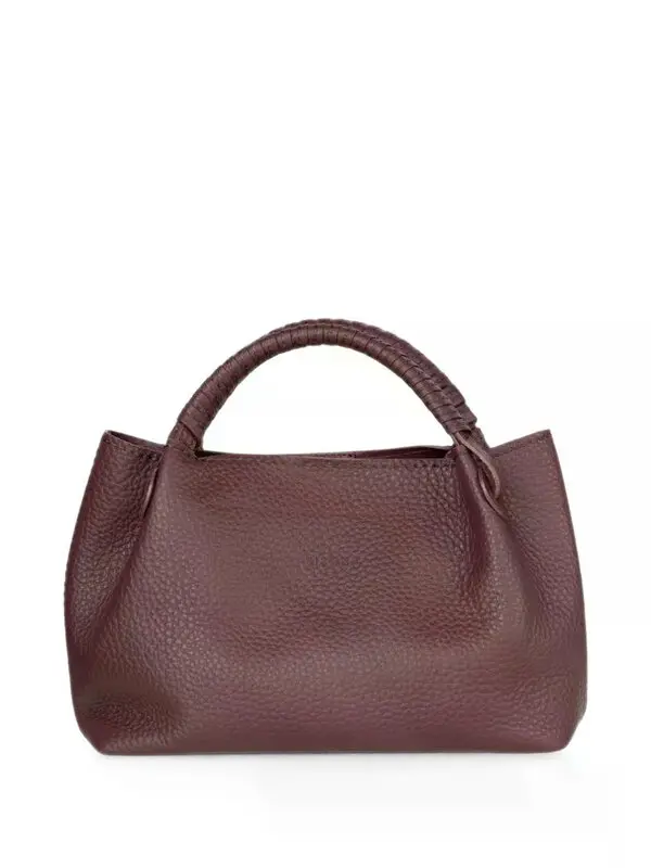 VISONA` Mia Leather Tote Bag