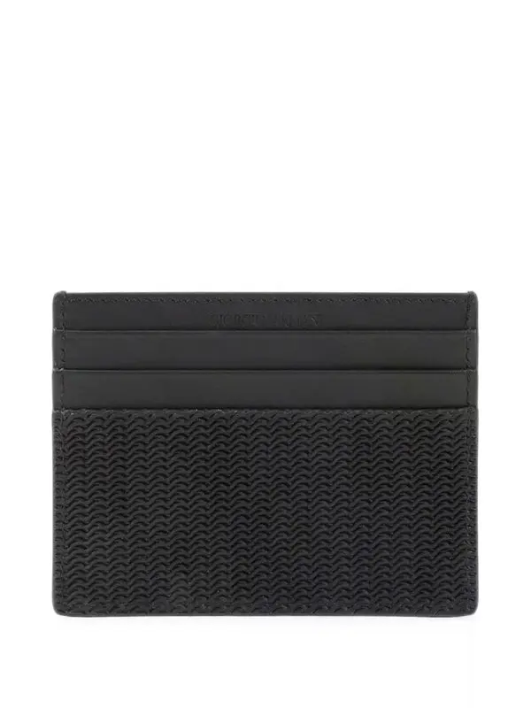 Giorgio Armani Textured-leather Cardholder