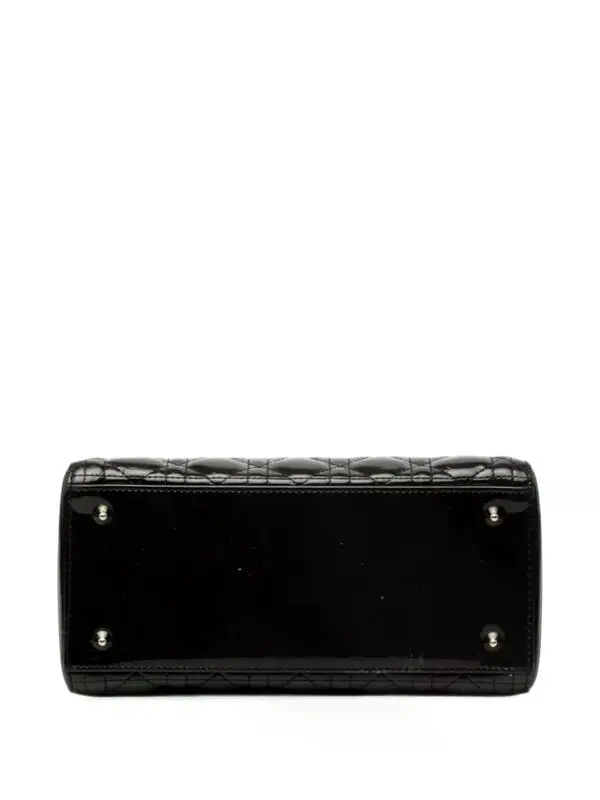 Dior 2013 Medium Patent Cannage Lady Satchel