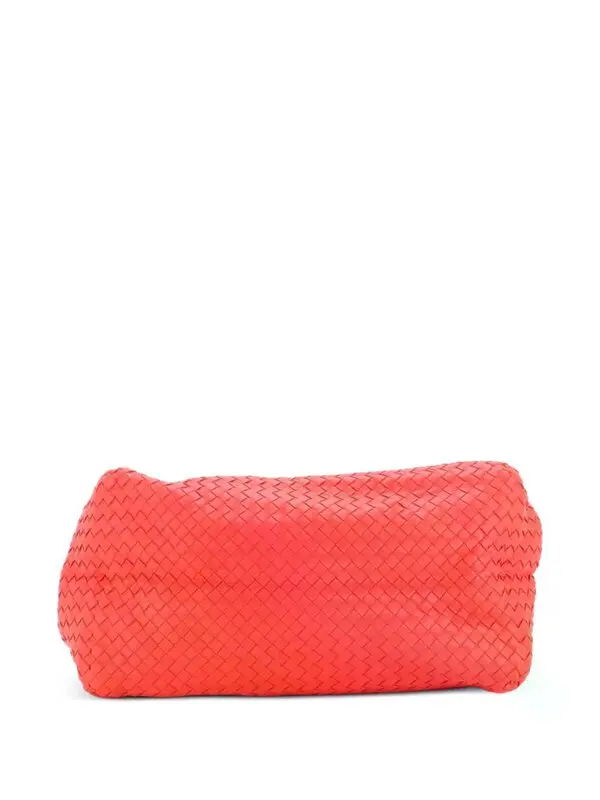 Bottega Veneta A-shape Intrecciato Nappa Tote Bag - Red