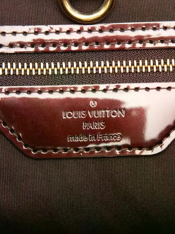 LOUIS VUITTON Monogram Vernis Wilshire Mm Tote Bag - Purple