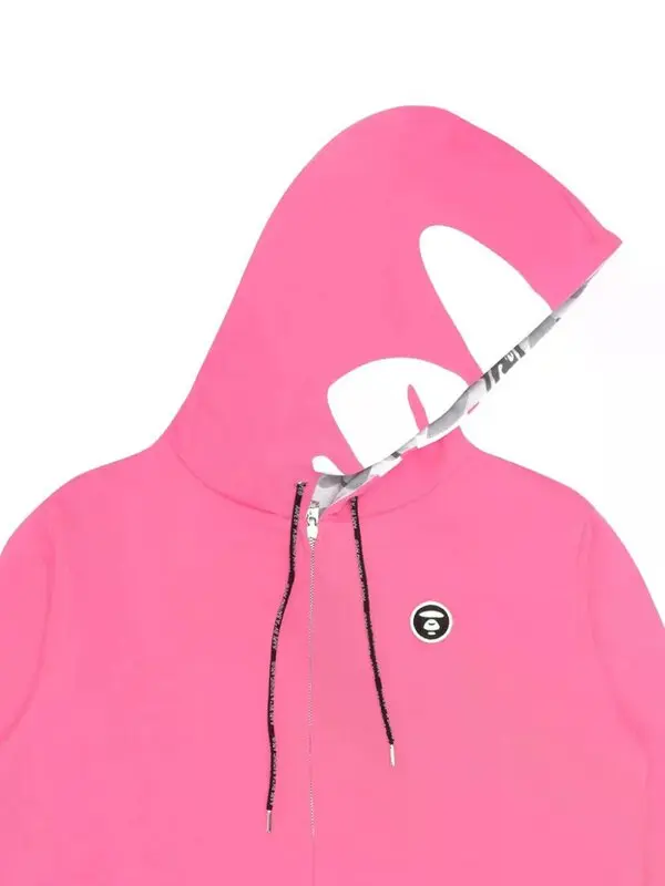 AAPE BY *A BATHING APE Moonface Reversible Hoodie - Pink
