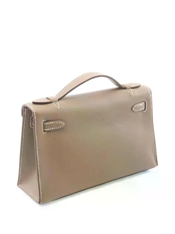 Hermès Swift Leather Kelly Pochette 22 Handbag