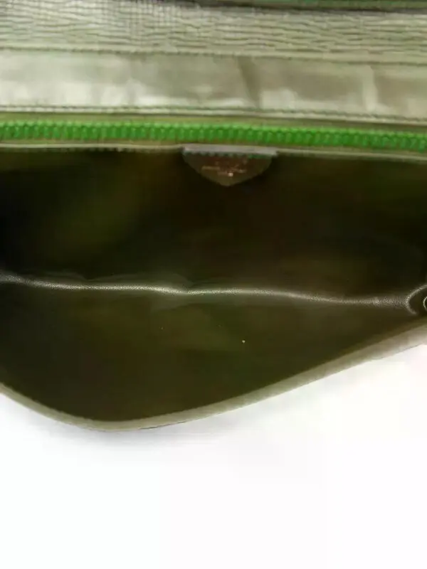 Celine 2012 Calfskin Circle Logo Envelope Flap Crossbody Bag