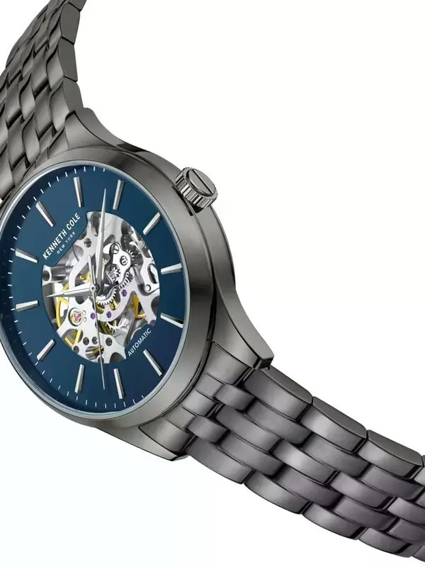 KENNETH COLE Skeleton-dial 42mm Watch