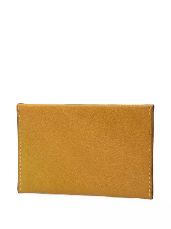 Hermès 2008 Chevre Mysore Envelope Pouch Card Holder