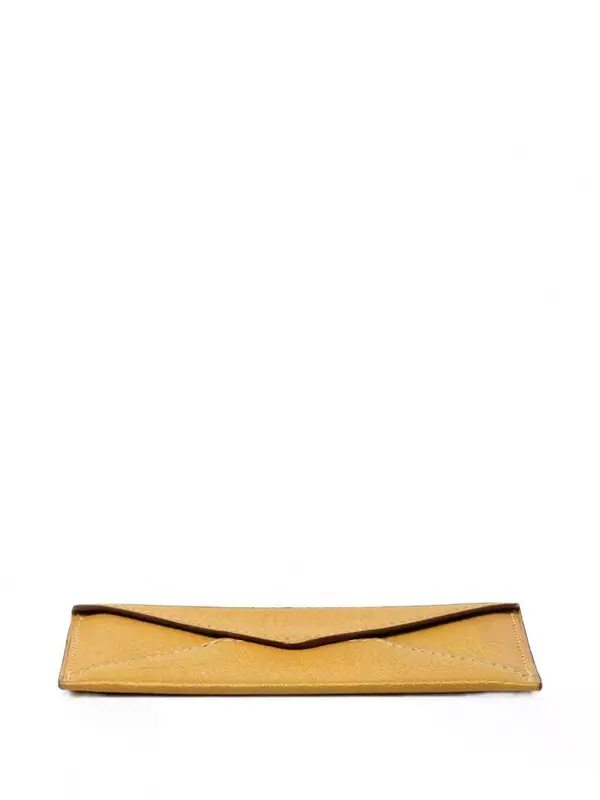 Hermès 2008 Chevre Mysore Envelope Pouch Card Holder