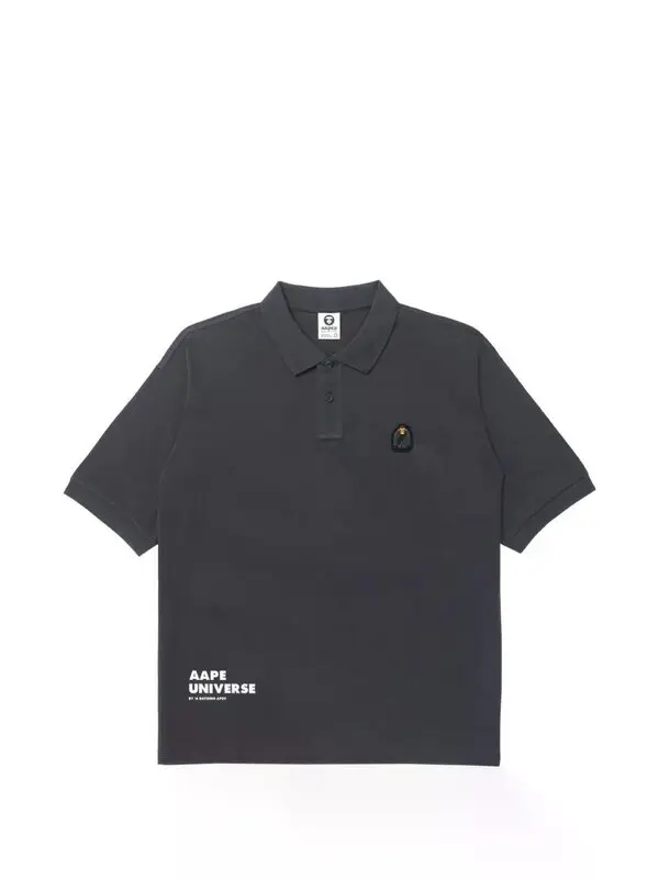 AAPE BY *A BATHING APE Aaper Alfa Patch Polo Shirt