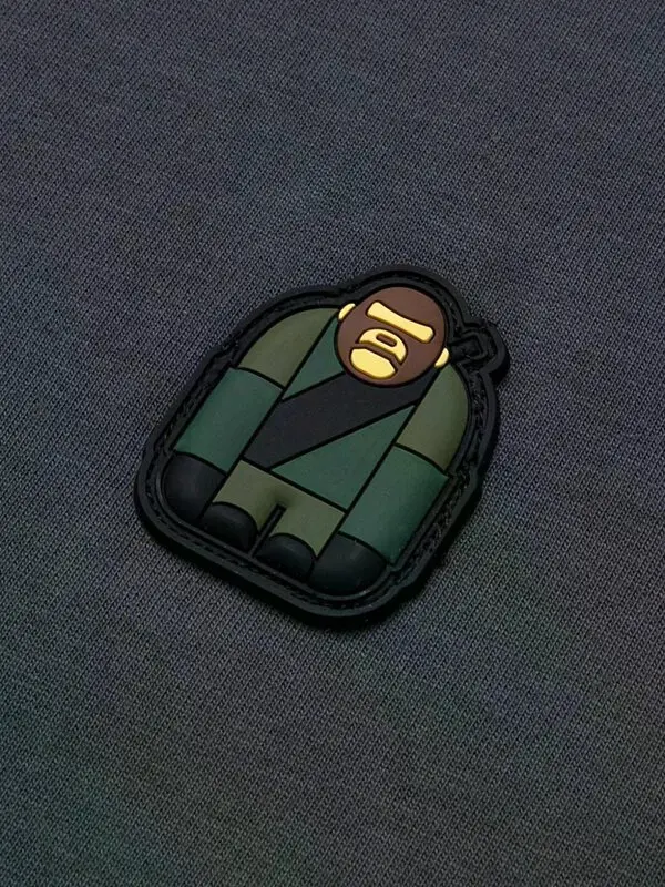 AAPE BY *A BATHING APE Aaper Alfa Patch Polo Shirt