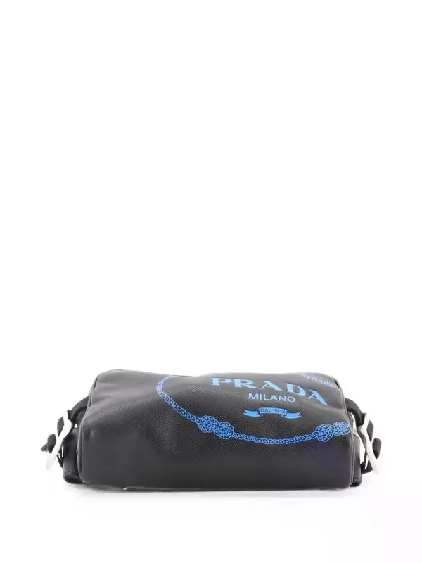 Prada Saffiano Leather Logo Waist Bag