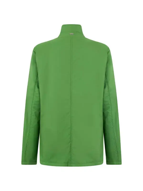 Herno Button-fastening High-neck Jacket - Green