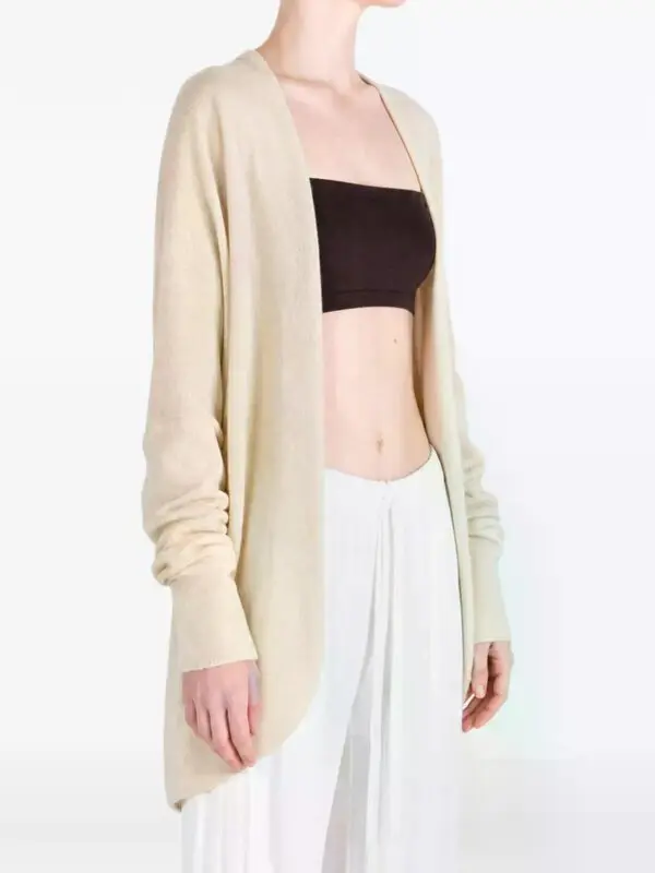 CASEY CASEY Open-front Long-sleeve Cardigan
