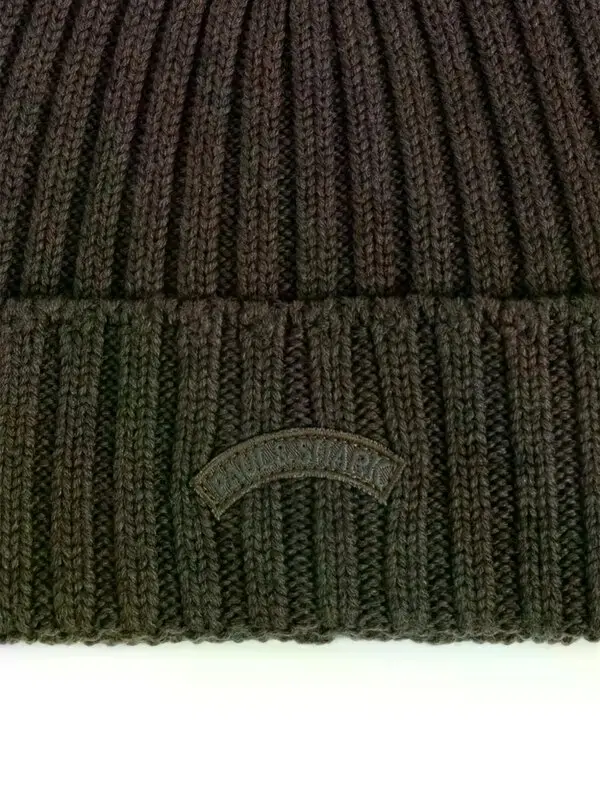 Paul & Shark Ribbed-knit Beanie Hat