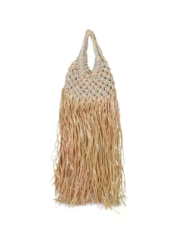 HIBOURAMA Vannifique Fringed Tote Bag