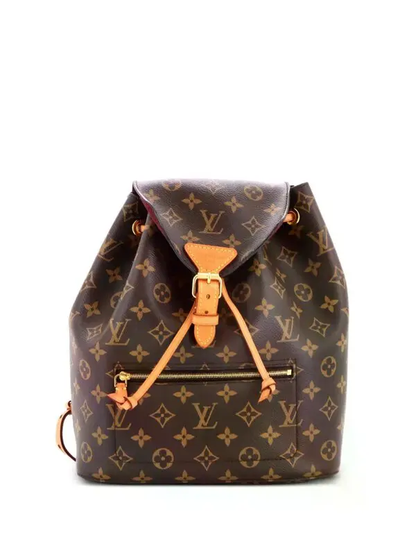 LOUIS VUITTON Monogram Canvas Montsouris Backpack - Brown