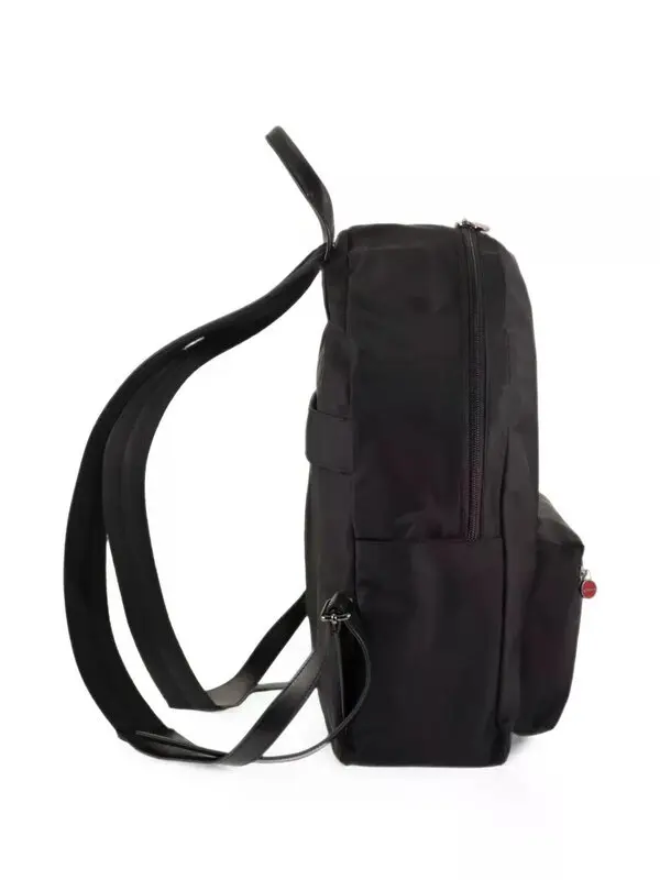 Kiton Leather-trimmed Zip-fastening Backpack
