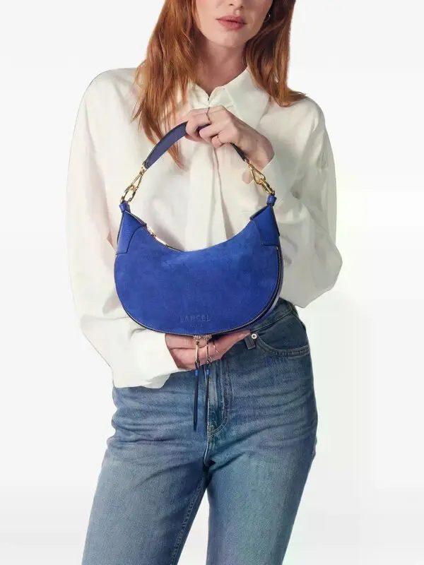 LANCEL Small Origami Leather Shoulder Bag