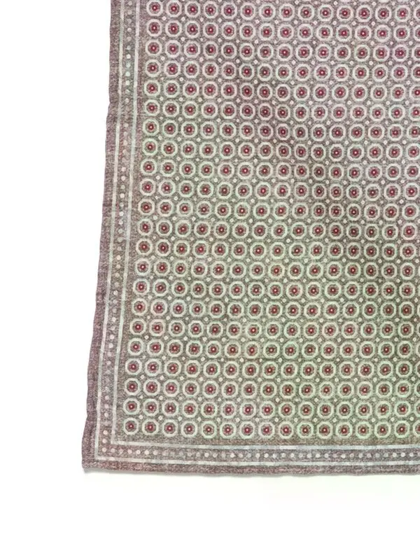 Eleventy Geometric-pattern Pocket Square