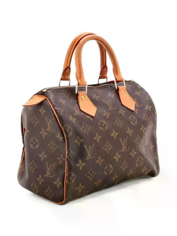 LOUIS VUITTON Speedy Monogram Canvas 25 Satchel Handheld Bag