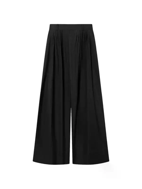 Mark Kenly Domino Tan Paji Straight-leg Trousers