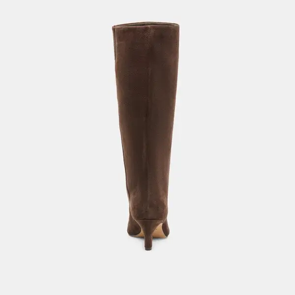 DOLCEVITA Jazmin Knee-high Suede Boots - Espresso Suede