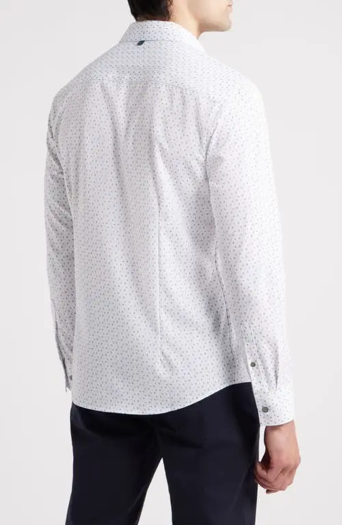 W.R.K Trim Fit Neat Performance Button-up Shirt