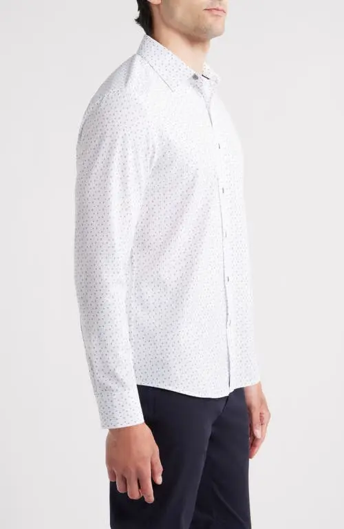 W.R.K Trim Fit Neat Performance Button-up Shirt