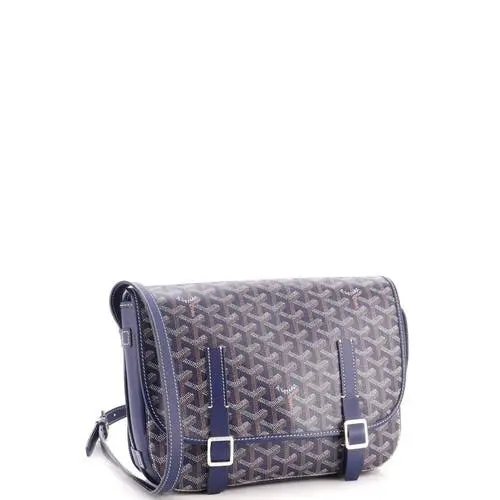 Goyard Belvedere Messenger Bag Coated Canvas Mm