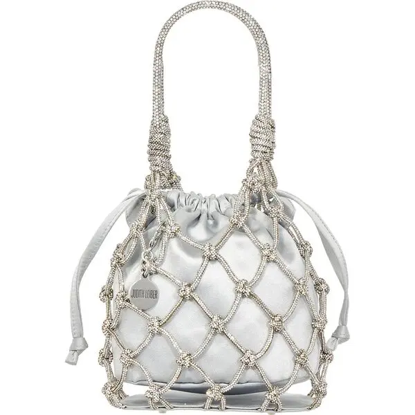 Judith Leiber Crystal Embellished Pouch Bag