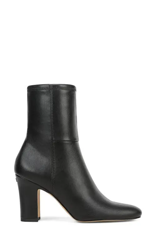 Franco Sarto Jael Demi Block Heel Bootie - Black
