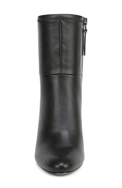 Franco Sarto Jael Demi Block Heel Bootie - Black