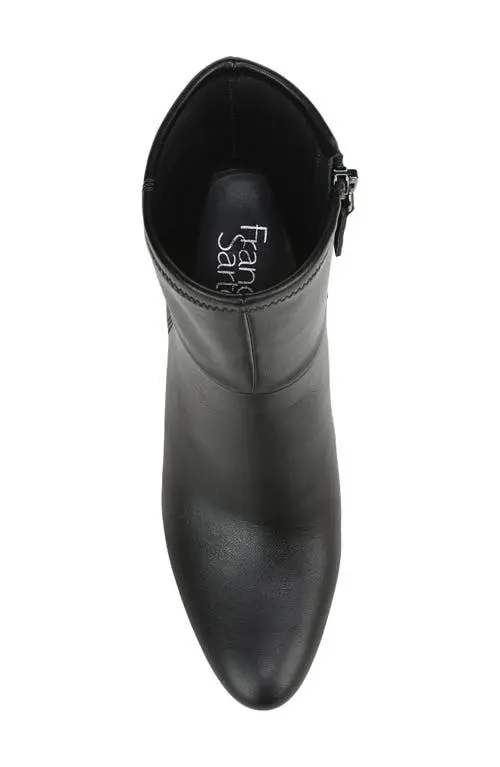 Franco Sarto Jael Demi Block Heel Bootie - Black