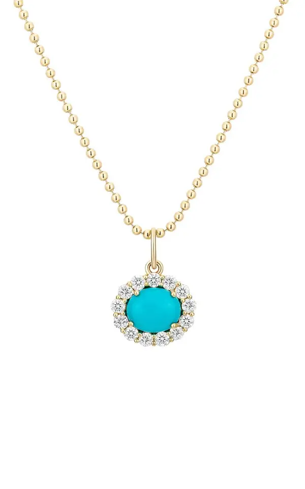 JULIA CHAFE 14k Yellow Solid Ball Chain Necklace